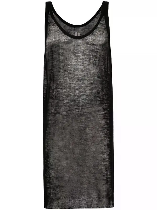 Rick Owens Tank Top - Black