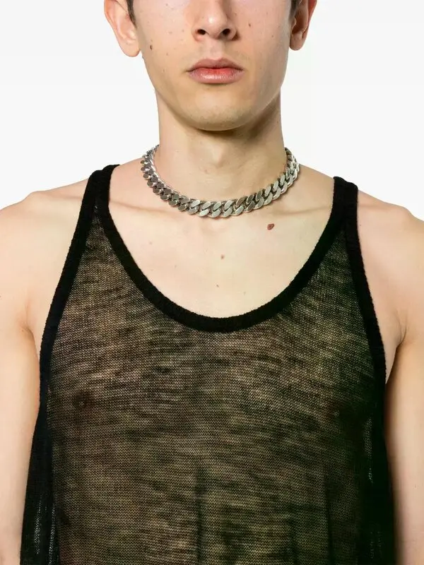 Rick Owens Tank Top - Black
