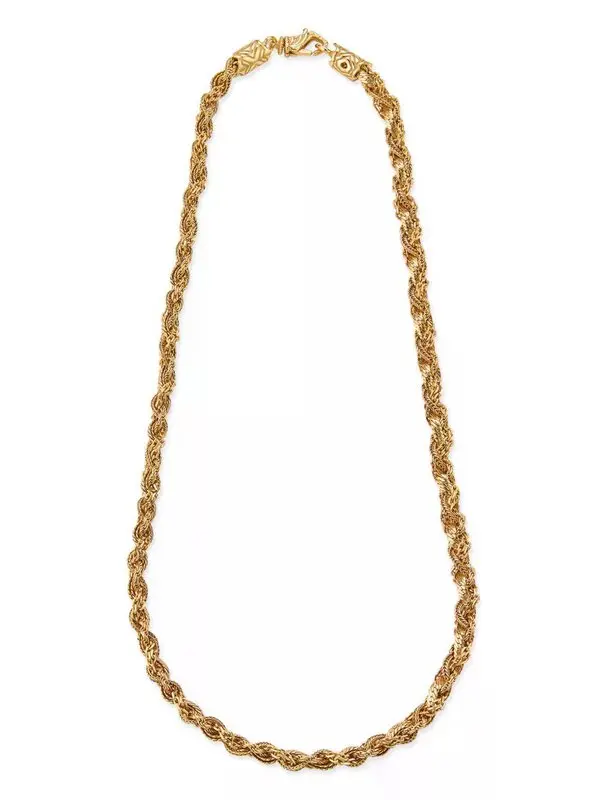 Emanuele Bicocchi Rope-chain Sterling Silver Necklace - Gold