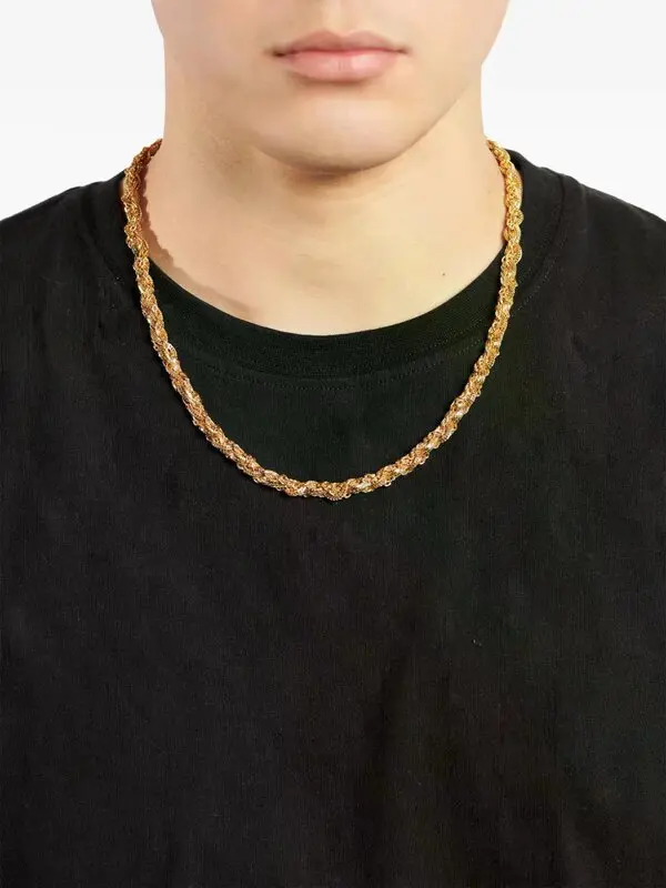 Emanuele Bicocchi Rope-chain Sterling Silver Necklace - Gold