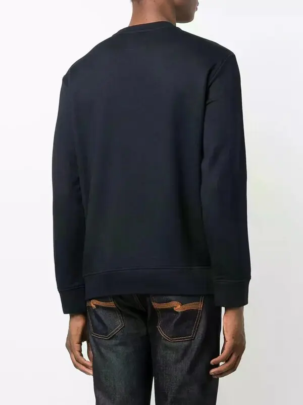 Emporio Armani Logo-print Crew-neck Sweatshirt