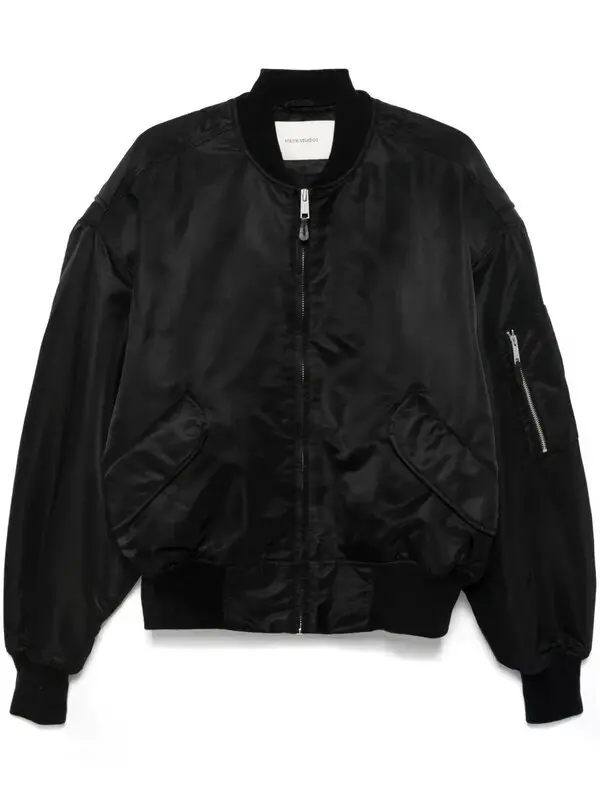 ENTIRE STUDIOS Broad Bomber Jacket - Black