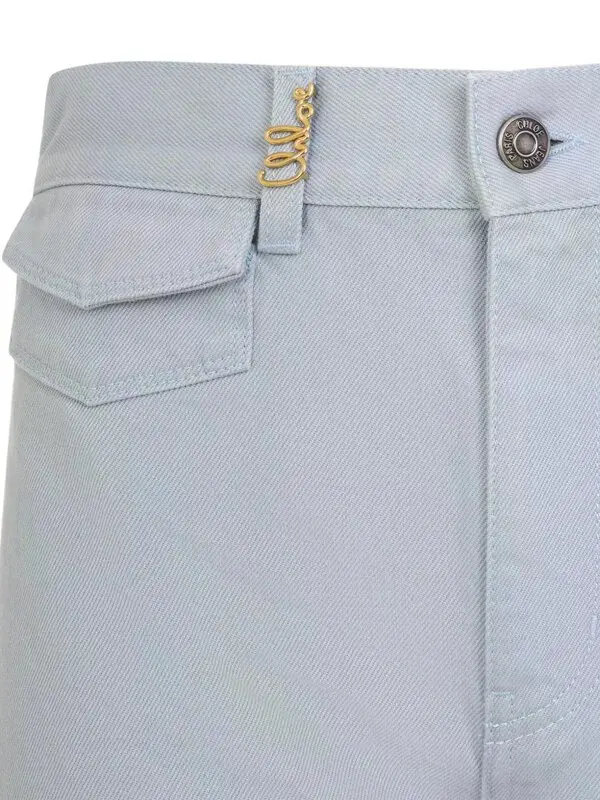 Chloé High-rise Flared Jeans - Blue