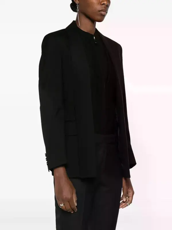 Comme Des Garçons Shawl-lapel Wool Blazer