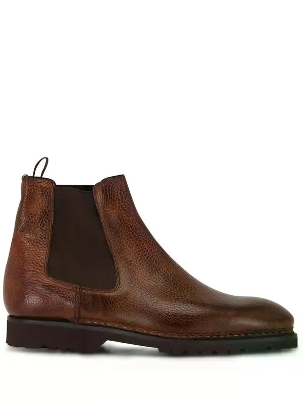 Bontoni Leather Chelsea Boots