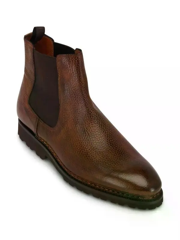 Bontoni Leather Chelsea Boots