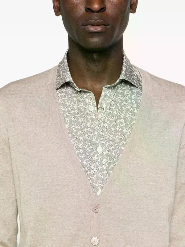 Giorgio Armani V-neck Wool Cardigan
