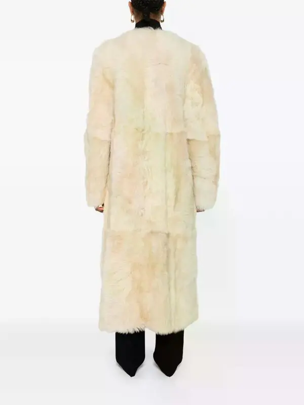 TOTEME Silky Shearling Coat