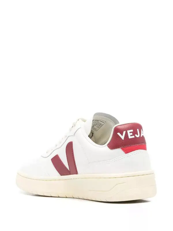 VEJA V-90 Leather Sneakers - White