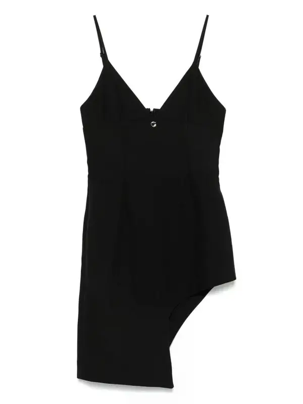 Coperni Asymmetrical Mini Dress