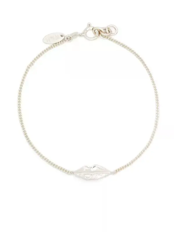 WOUTERS & HENDRIX Lips Motif Bracelet - Silver