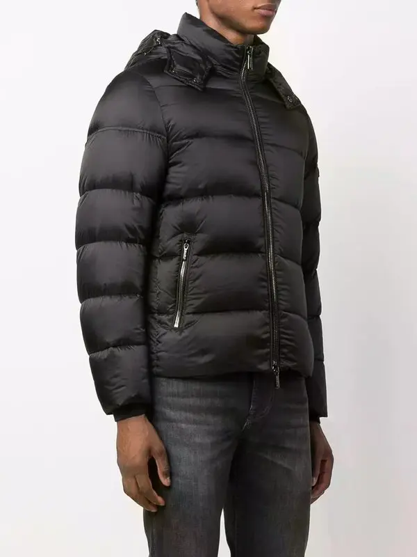 MOORER Brett Padded Jacket - Black