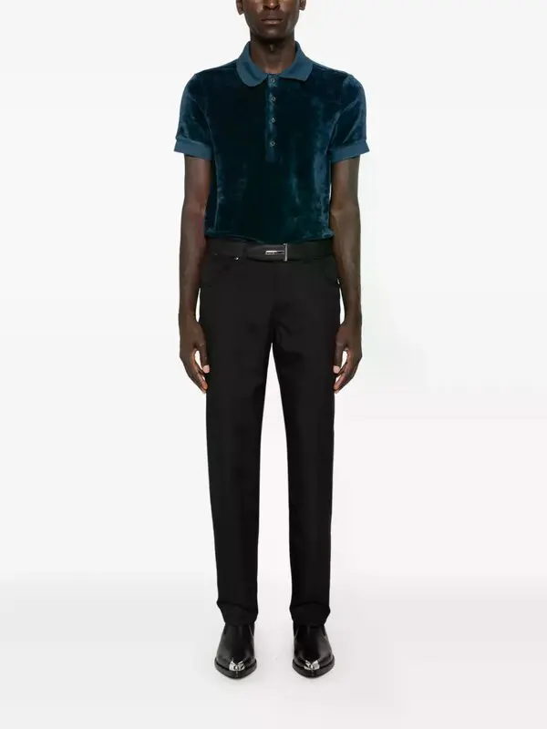 TOM FORD Logo-patch Trousers