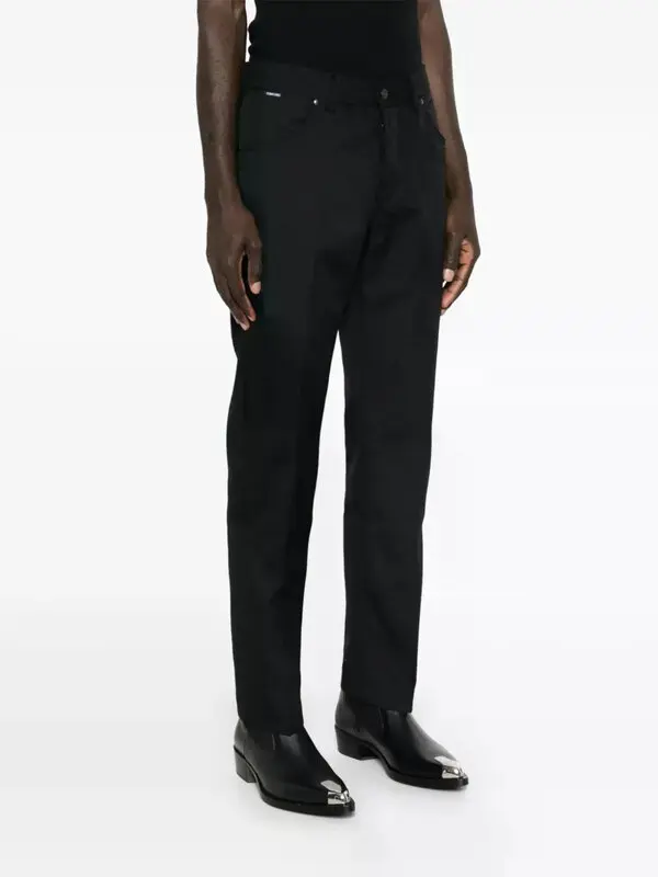 TOM FORD Logo-patch Trousers