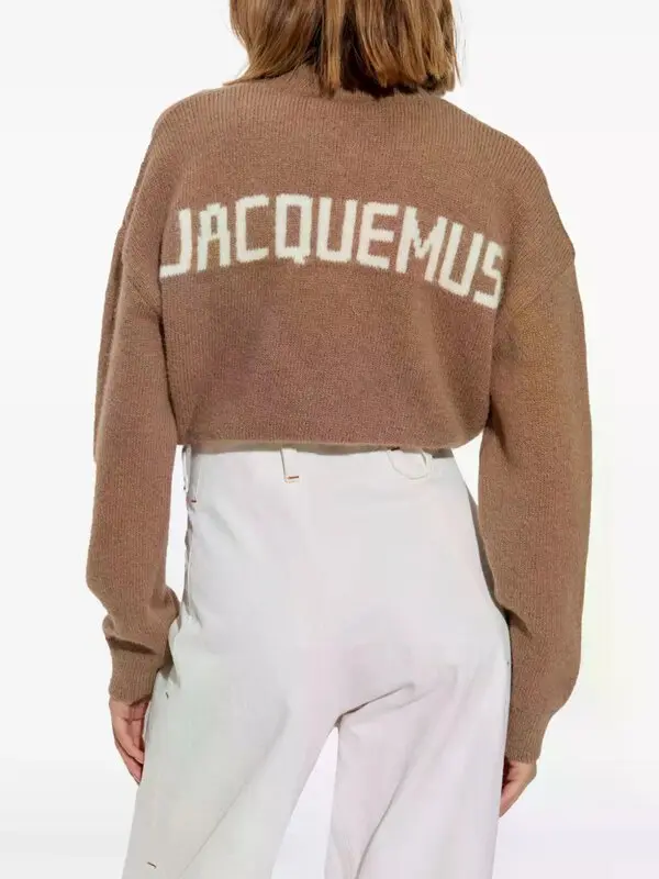 Jacquemus Intarsia-knit Logo Sweater