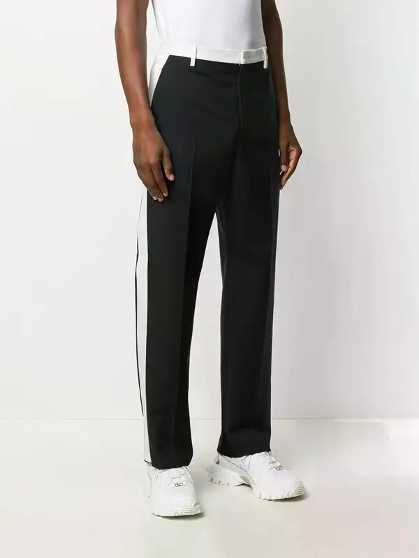 Valentino Garavani Side-stripe Tailored Trousers - Black