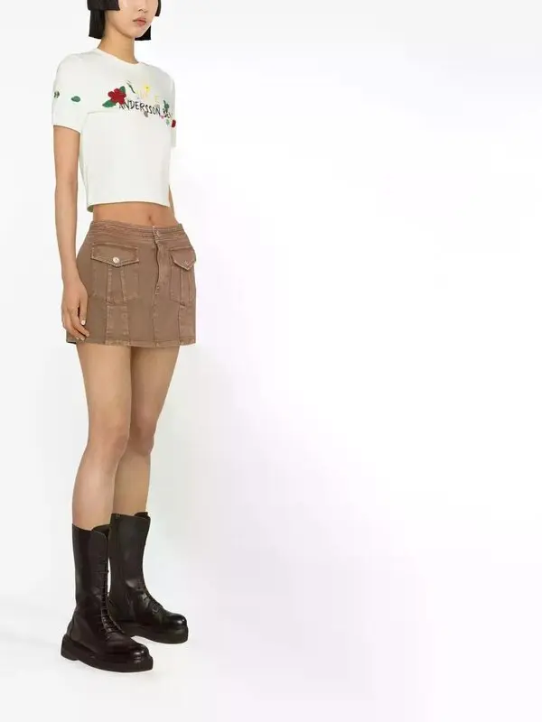Andersson Bell Dasha Flower-garden Logo T-shirt