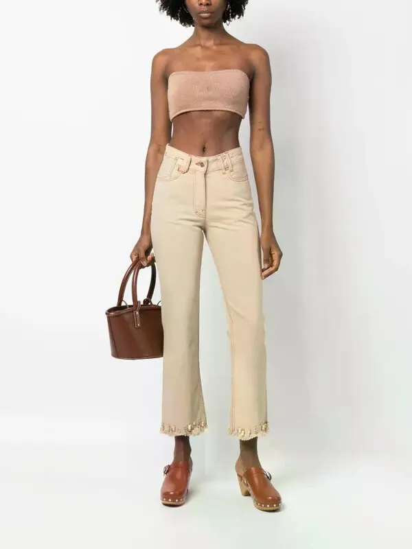 Jacquemus Le De Nîmes Court Artichaut Jeans