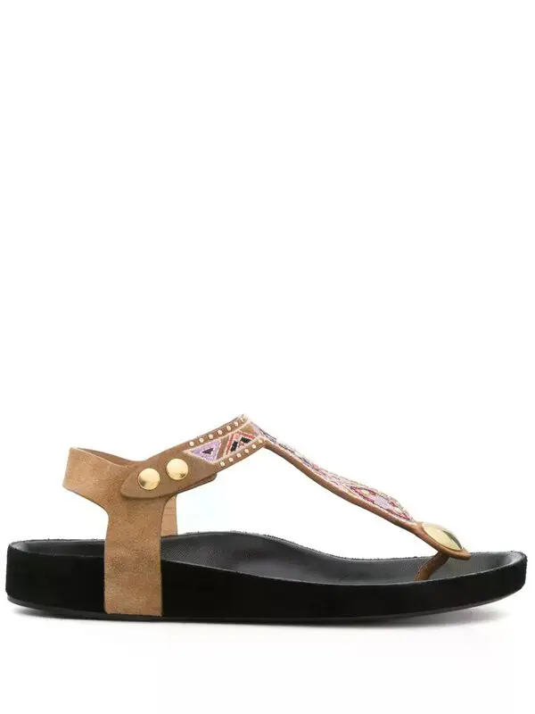 Isabel Marant Étoile Enore Studded Suede Sandals