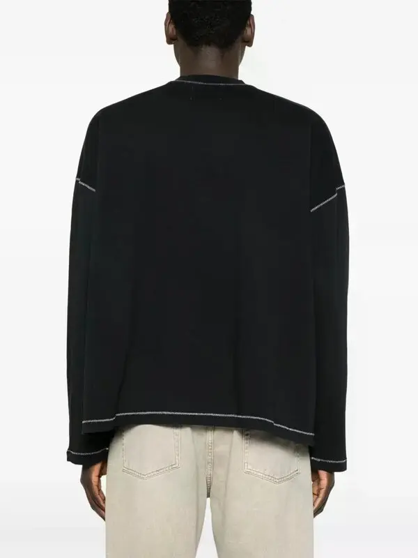 BONSAI Logo-print Long-sleeve T-shirt