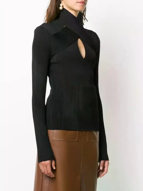 MSGM High-neck Knitted Top