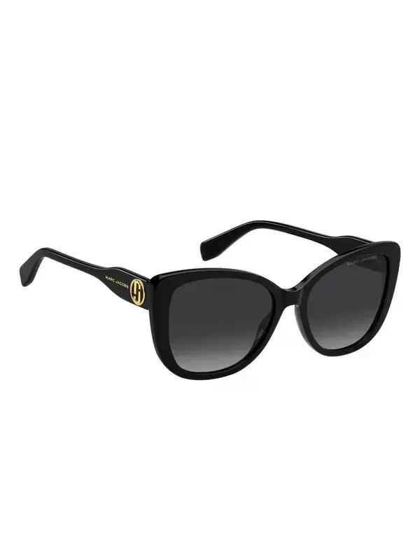 Marc Jacobs 815 Cat Eye Sunglasses - Black