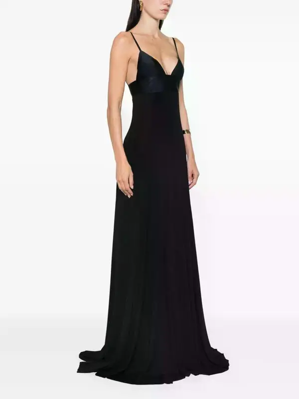 Jacquemus La Robe Spallina Maxi Dress