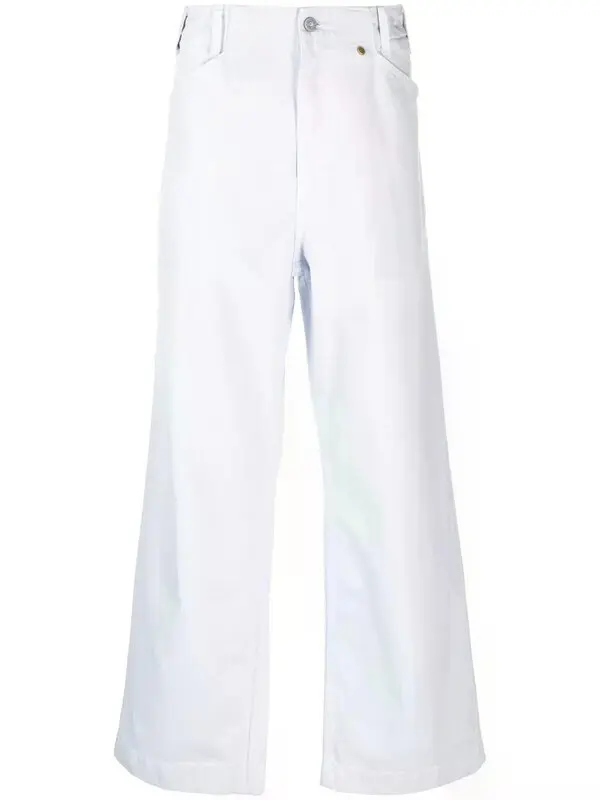 OBJECTS IV LIFE Mid-rise Wide-leg Jeans - Blue