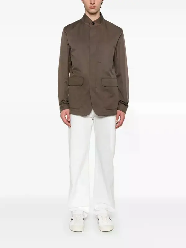 Zegna Water-repellent Jacket - Brown