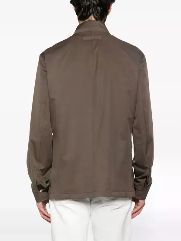 Zegna Water-repellent Jacket - Brown
