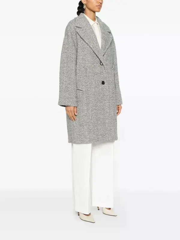 Moschino Herringbone Coat