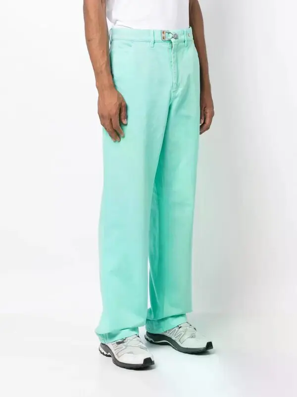 OBJECTS IV LIFE Embroidered-logo Mid-rise Jeans
