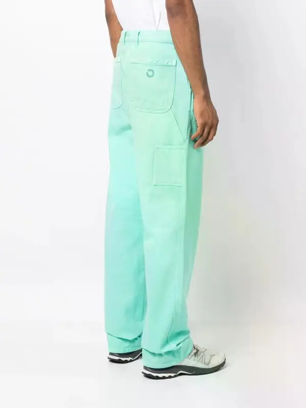 OBJECTS IV LIFE Embroidered-logo Mid-rise Jeans