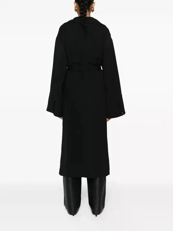 TOTEME Belted Twill Coat