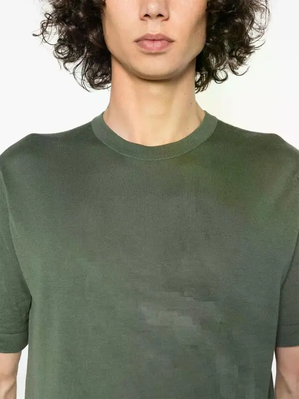 John Smedley Lorca Fine-ribbed T-shirt