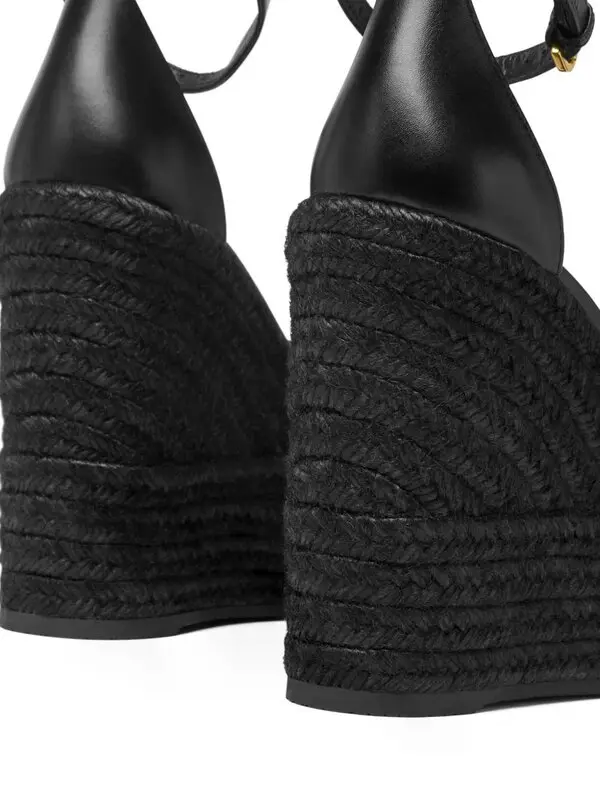 Versace Medusa '95 Espadrille Wedge Sandals