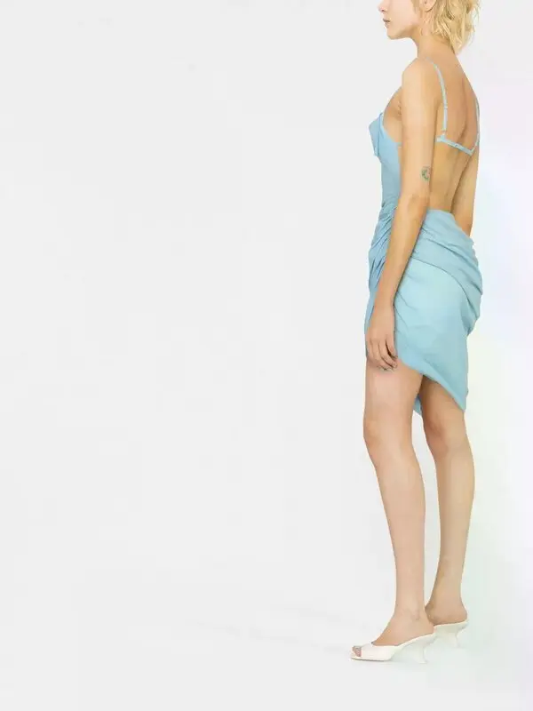 Jacquemus La Robe Saudade Minidress - Blue
