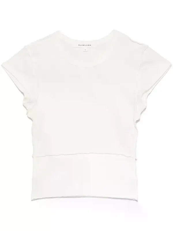 SLVRLAKE Inside Out-effect T-shirt