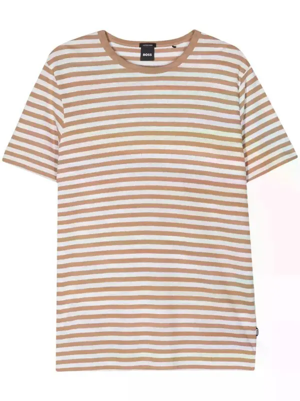BOSS Short-sleeves Striped T-shirt