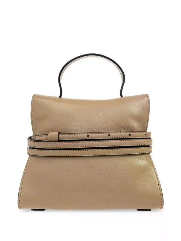 Moschino Small Tie Me Shoulder Bag - Neutrals