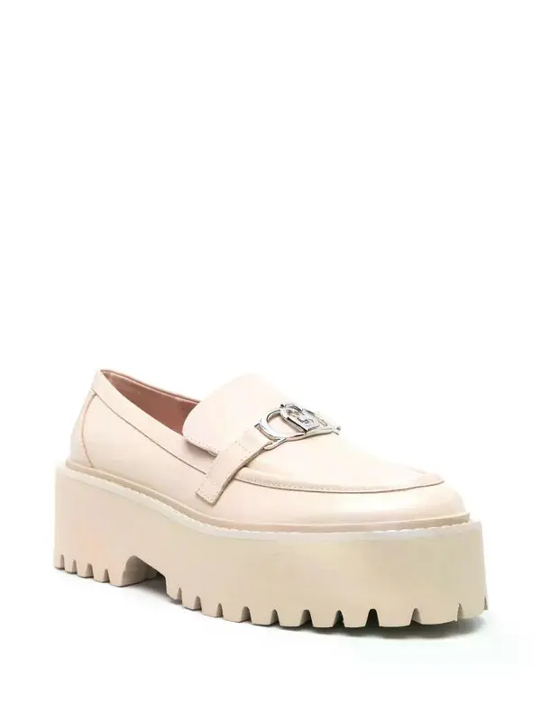 Liu Jo Forty 01 Leather Loafers