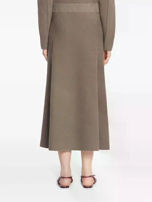 LANVIN Flared Midi Skirt
