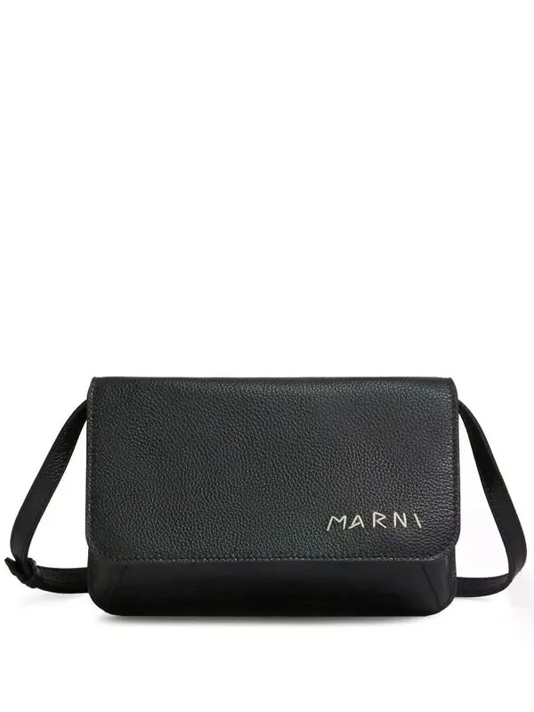 Marni Mending Leather Pochette Bag