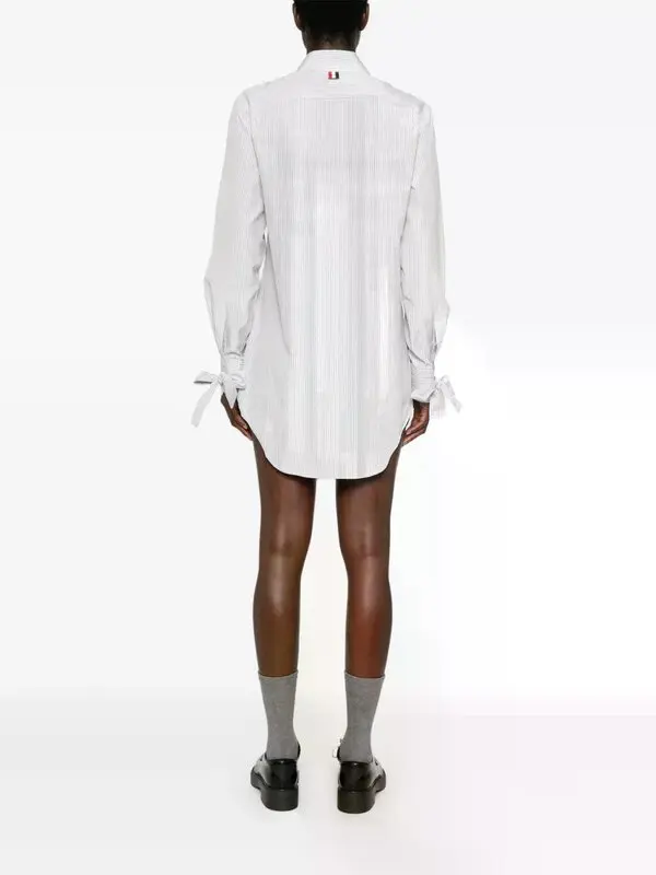 Thom Browne Bow-cuff Shirt Dress