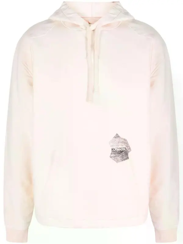 OBJECTS IV LIFE Logo-print Organic Cotton Hoodie