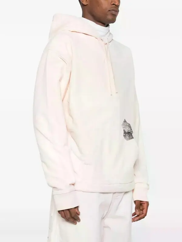 OBJECTS IV LIFE Logo-print Organic Cotton Hoodie