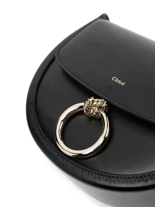 Chloé Arlene Leather Crossbody Bag - Black