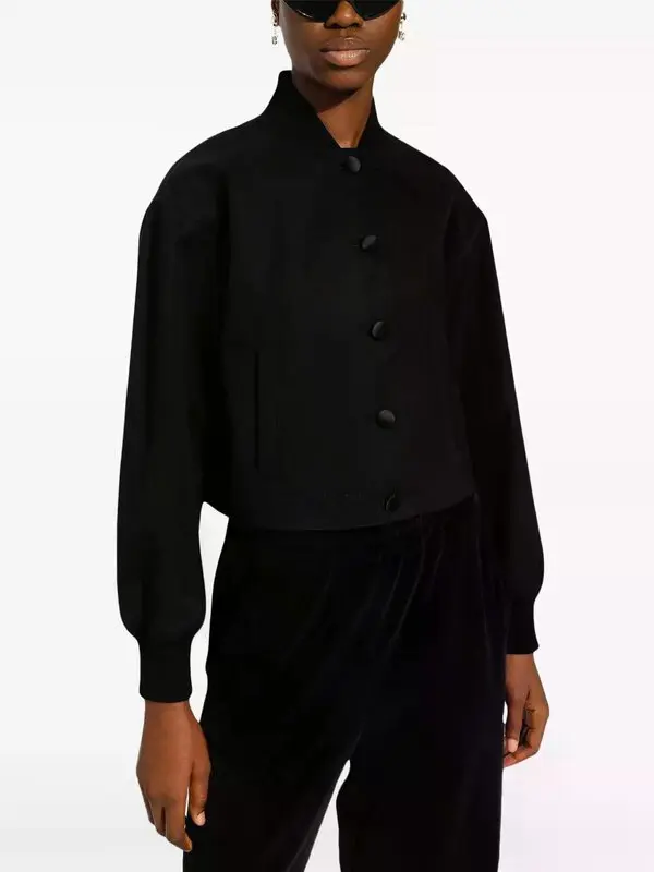 Dolce & Gabbana Buttoned Long Sleeve Windbreaker