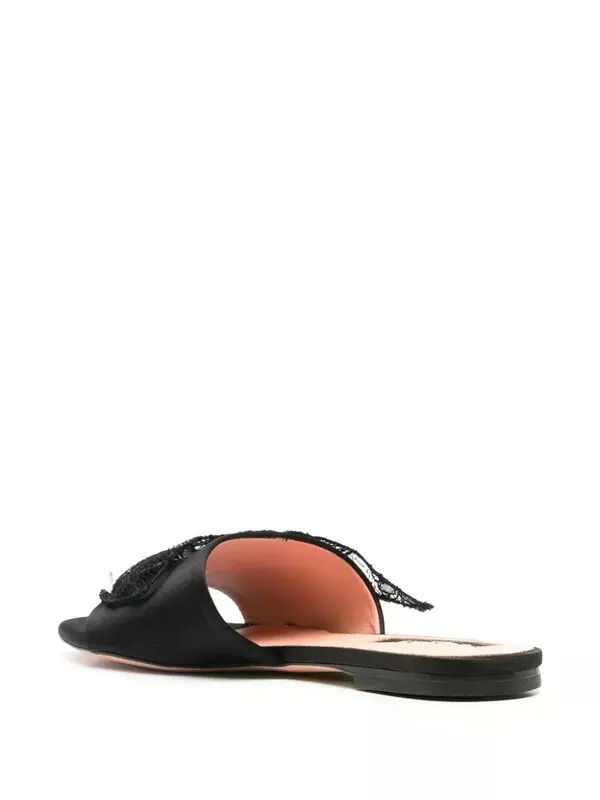 Rochas Lace-detail Sandals