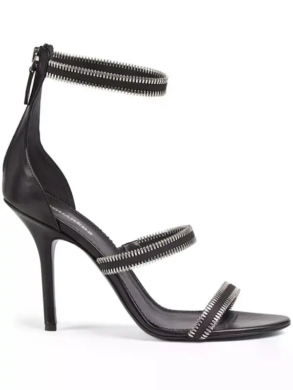 Dsquared2 Stud-embellished Leather Sandals